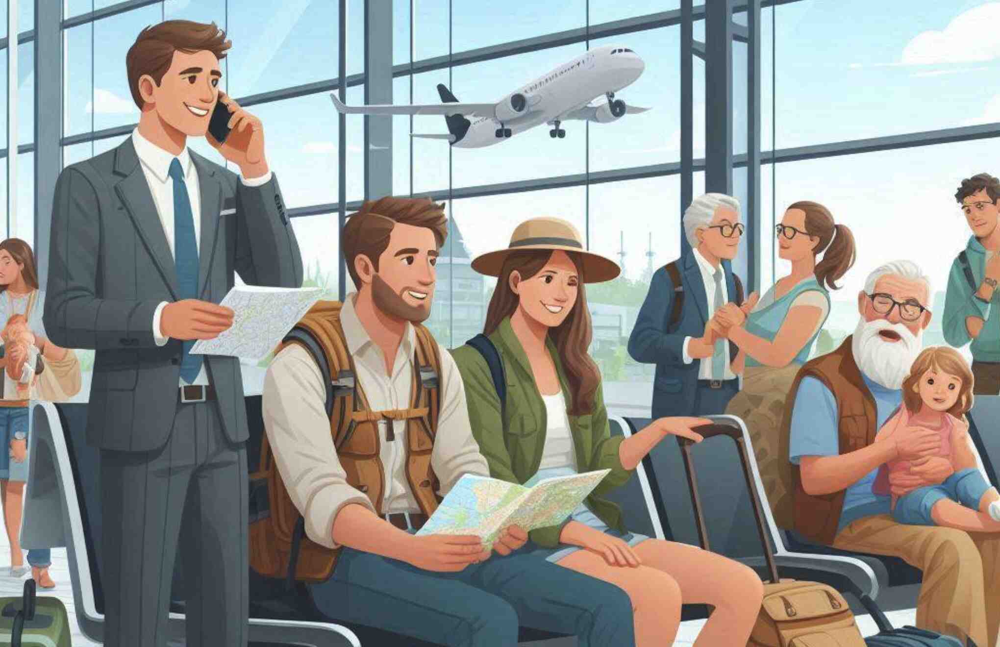 IELTS listening Waiting at the airport - Test 3 section 1 - IELTS ...